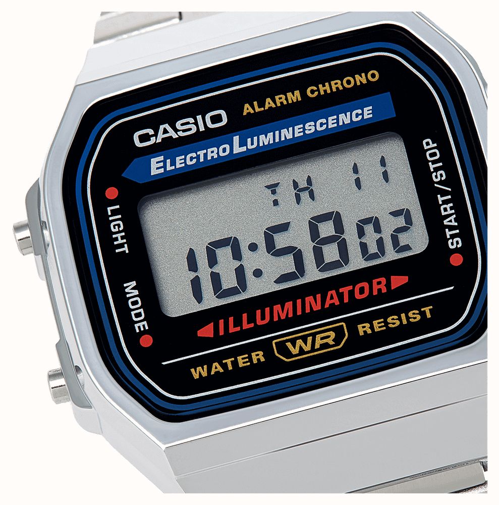 Casio Vintage Collection Digital Unisex Watch A168WA-1YES - First Class ...