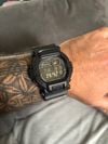 Casio G-Shock Vibrating 5 Alarm Watch Black Yellow GD-350-1BER - First ...