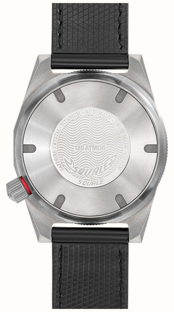Squale Master Titanium Grand Bleu 120 Atm (42mm) Blauwe "wave ...