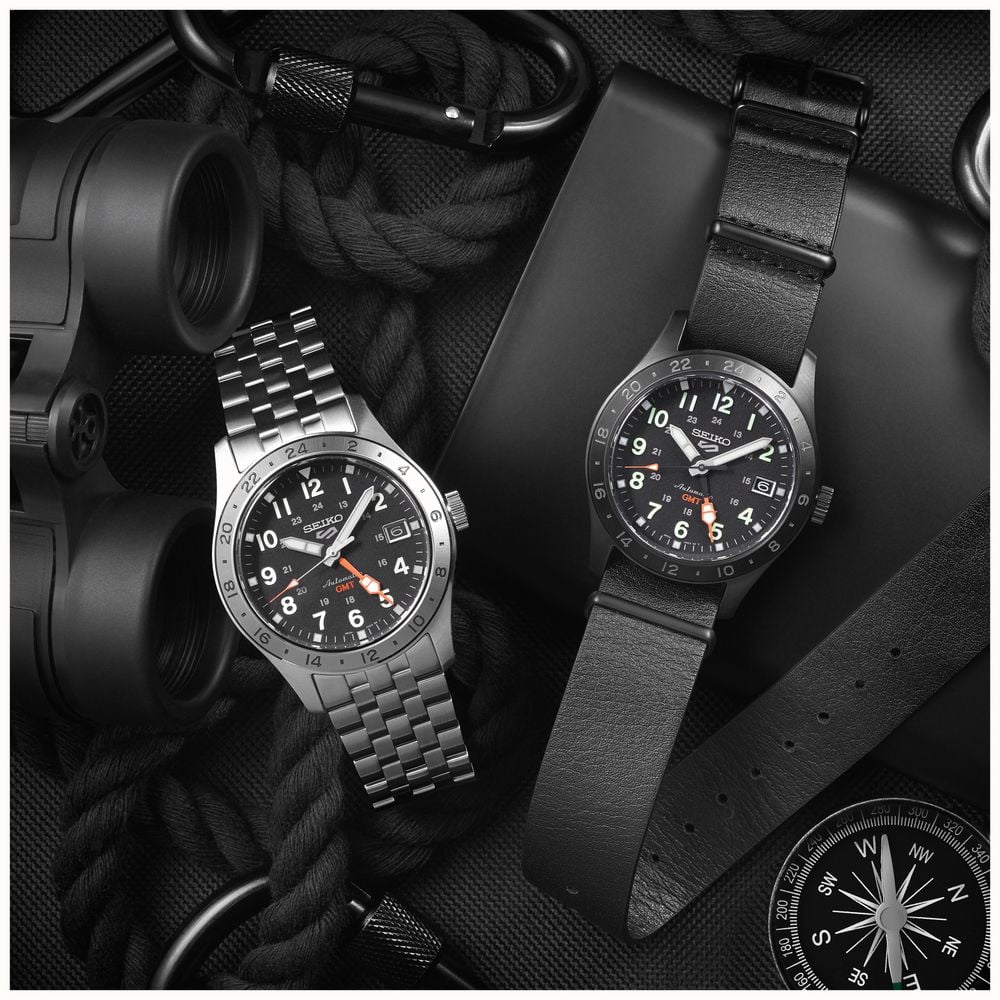 Seiko 5 Sports Field ‘Deception’ Mechanical GMT SSK025K1 - First Class ...