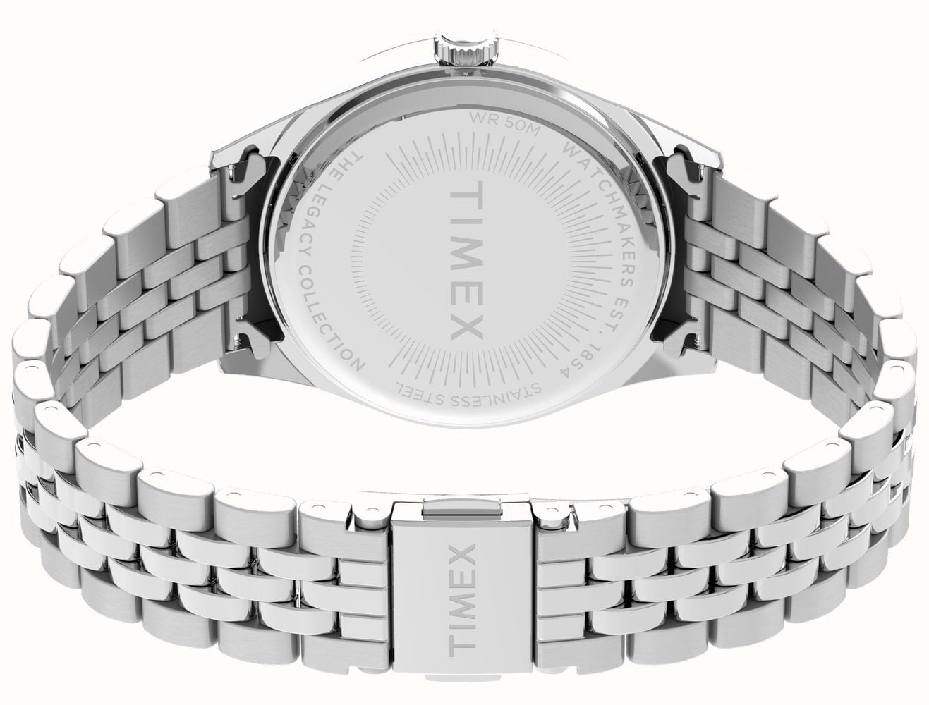 Timex Women's Legacy (36mm) Blue Dial / Stainless Steel Bracelet ...
