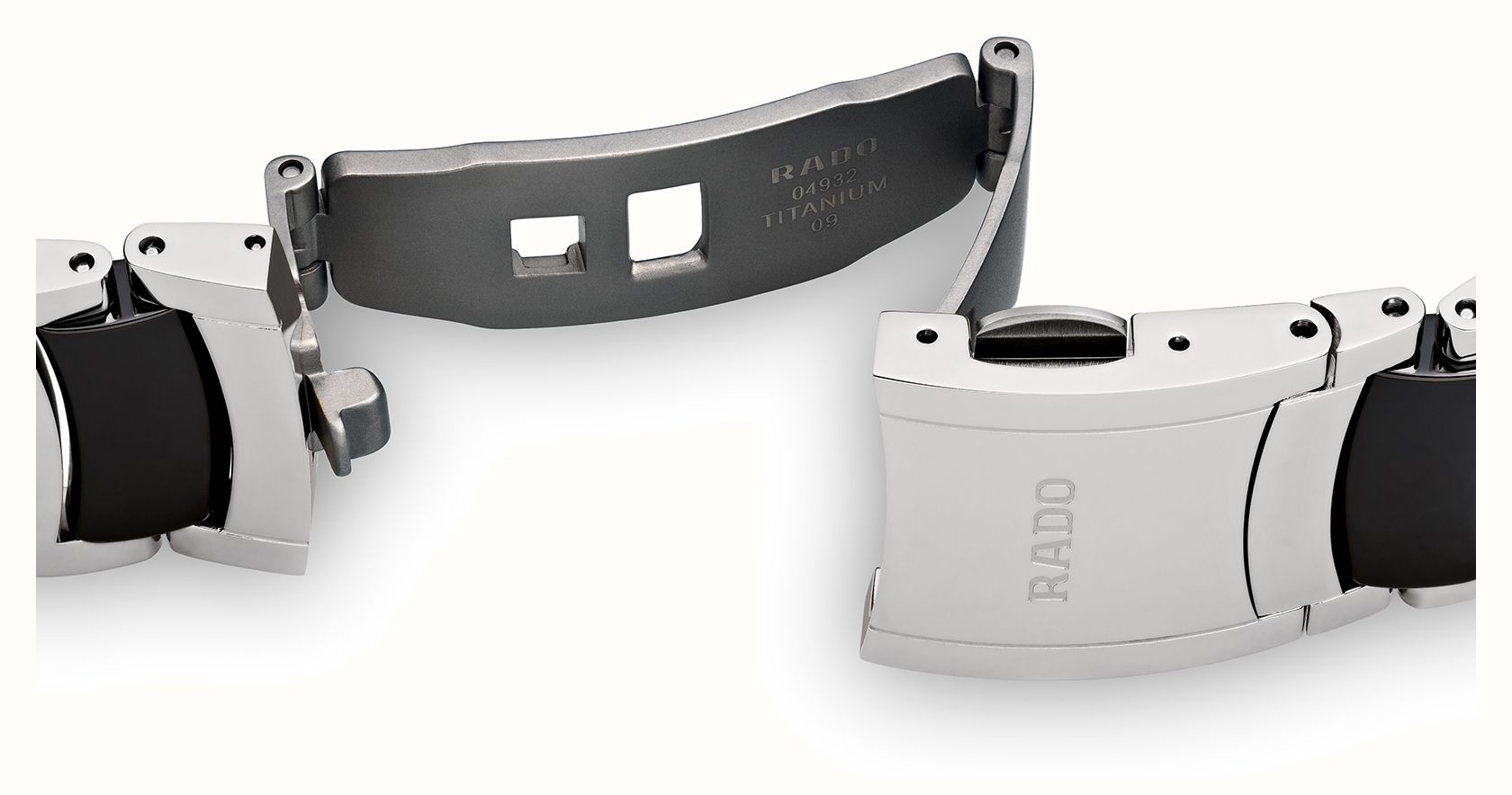 RADO Cronógrafo Centrix (40 Mm) Mostrador Preto / Cerâmica Preta De ...