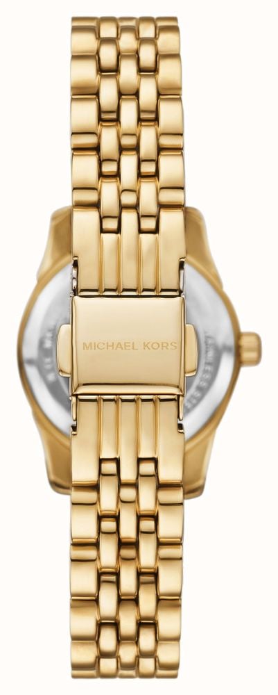Michael Kors Women's Lexington (26mm) Green Dial / Gold-Tone Stainless ...