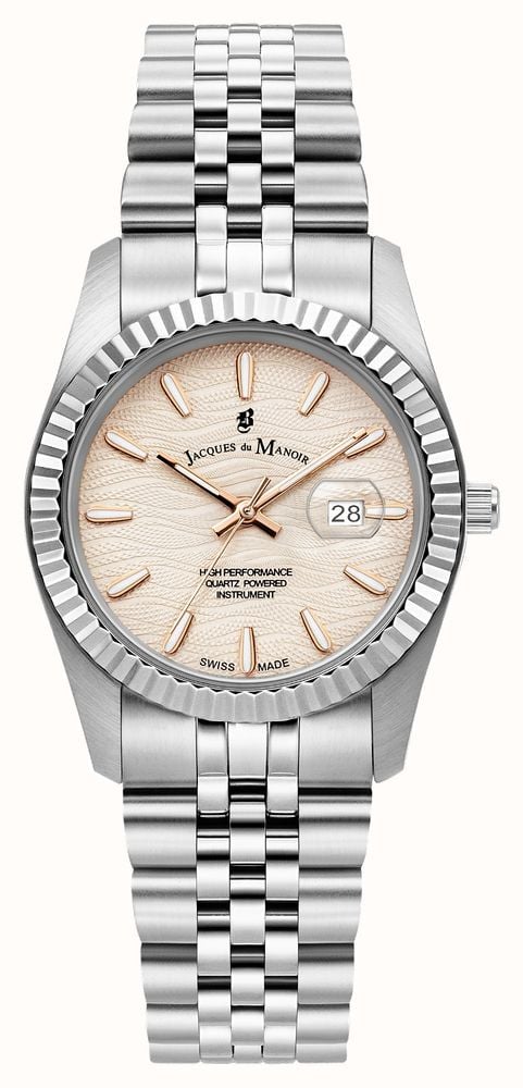 Jacques Du Manoir Inspiration Passion (34mm) Champagne Dial / Stainless ...