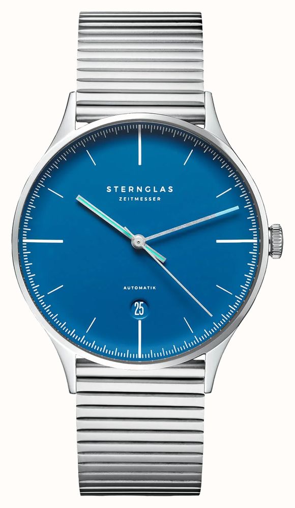 STERNGLAS Limitowana Edycja Asthet Lumare (40 Mm) Niebieska Tarcza / Stal SO2-ASL06-ME06 - First ...