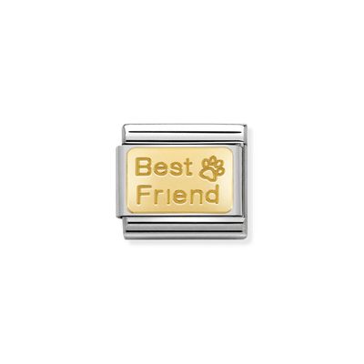 Nomination COMPOSABLE Classic ENGRAVED SIGNS In Stainless Steel With ...