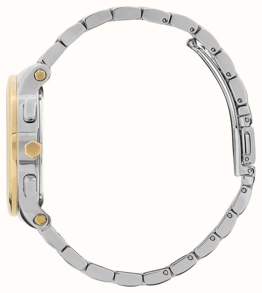 Olivia Burton Sports Luxe | Mother-of-Pearl Dial | Two Tone Stainless ...