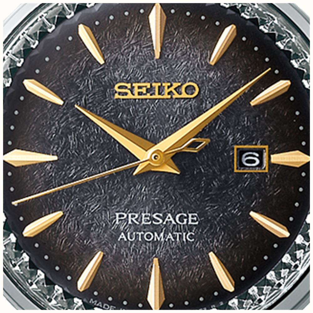 Seiko Presage Cocktail Time - Star Bar Compact Style (30.3mm) Grey Dial ...