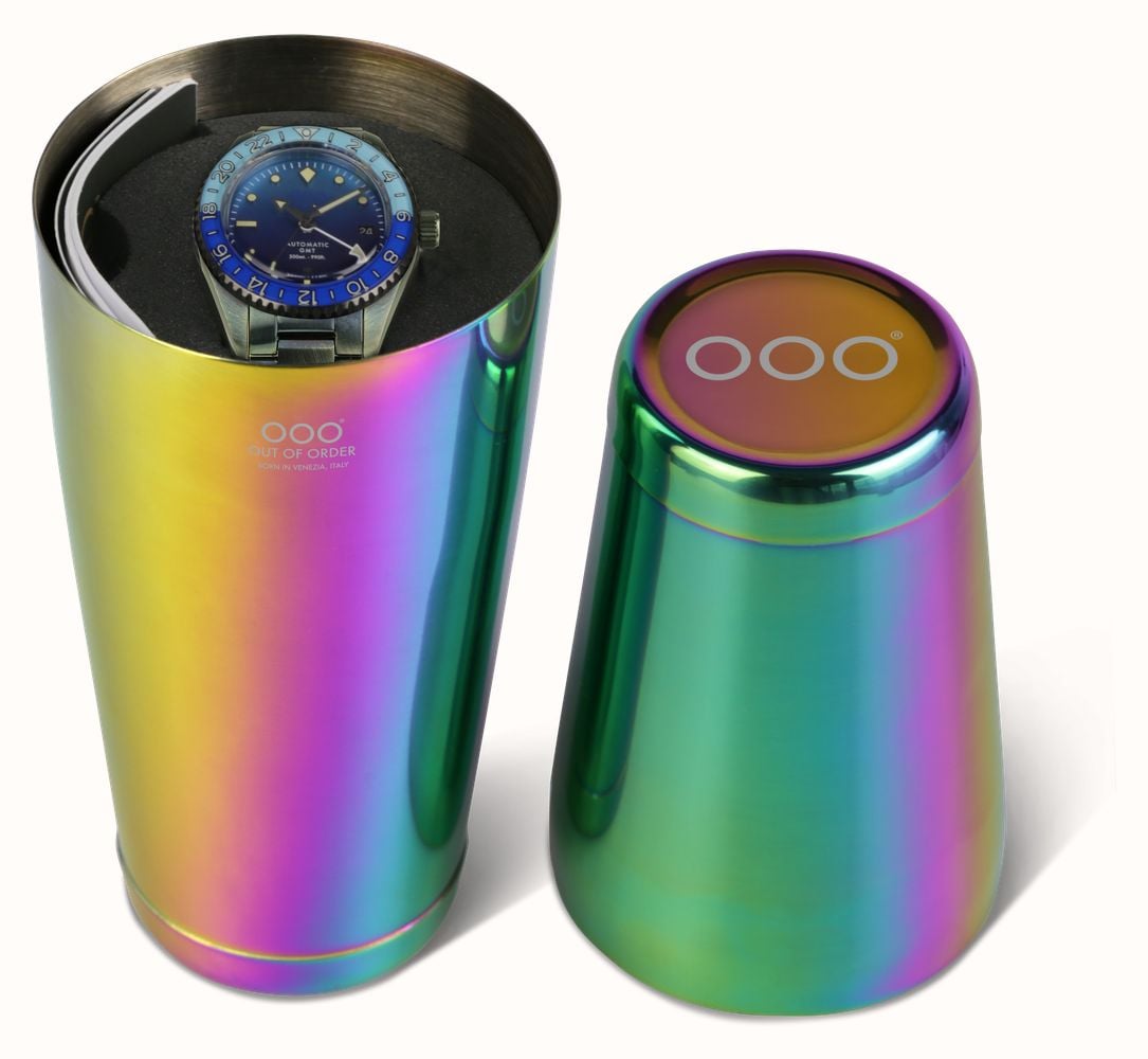 Out Of Order Bomba Blu Automatic GMT (40mm) Blue Dial / Ultra ...