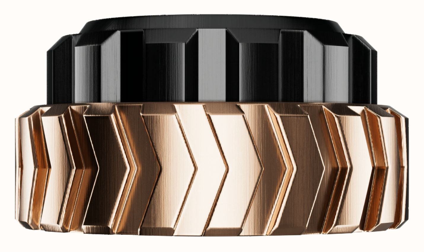 TSAR BOMBA Reactor Series Automatic (44mm) Rose-Gold Dial / Black FKM ...