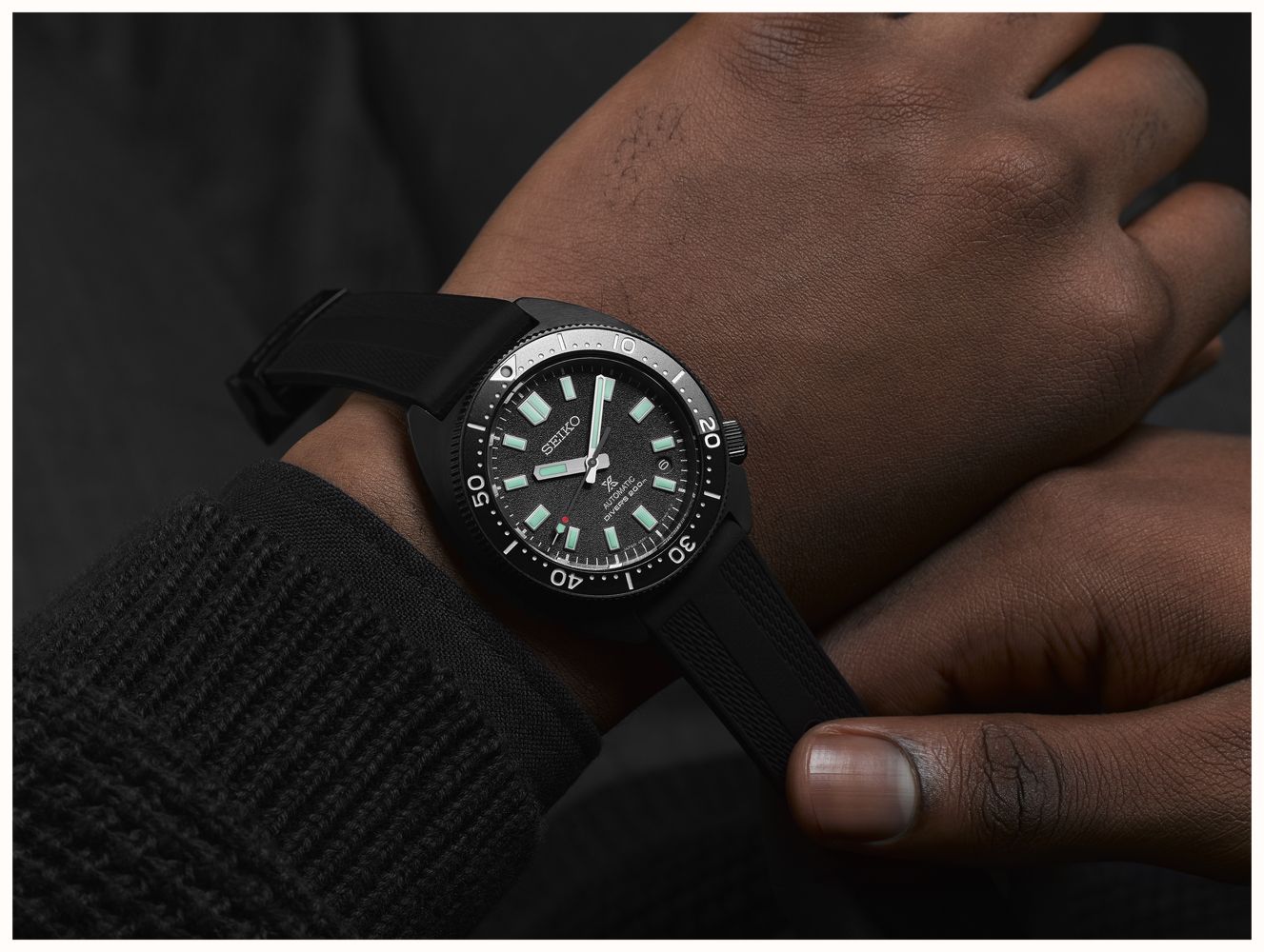 Seiko Prospex 'black Series Night' Schildpad Limited Edition 4500st ...