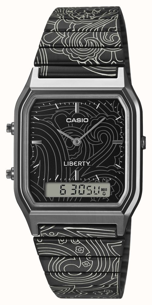 Casio Vintage X Liberty Limited Edition AQ-230 Series (29.8mm) Black ...