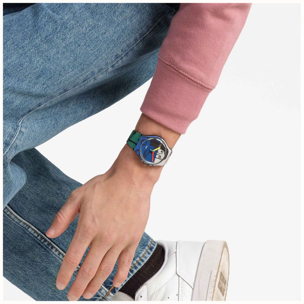 Swatch X Tate - LEGER'S TWO WOMEN HOLDING FLOWERS - Swatch Art Journey ...