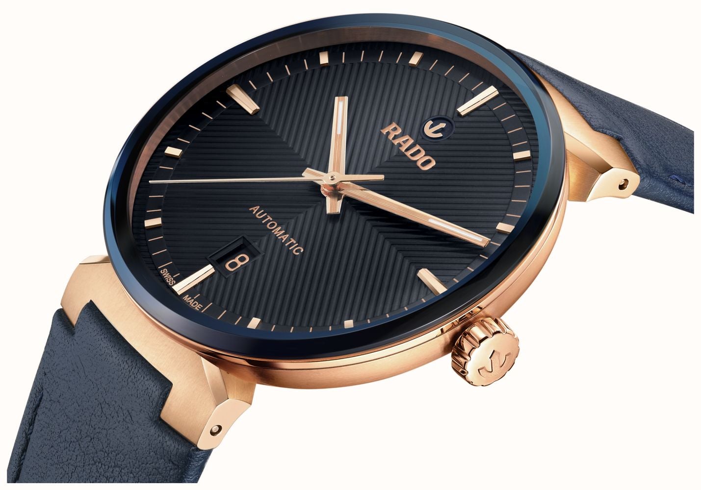 RADO Florence Automatik (39 Mm) Geprägtes Blaues Zifferblatt / Blaues ...