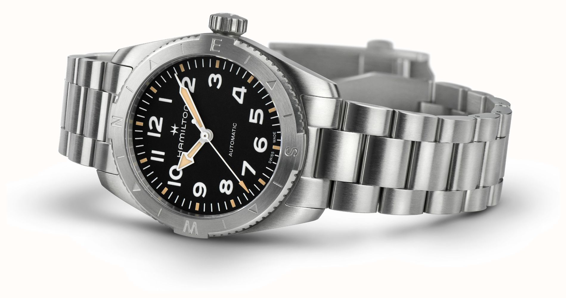 Hamilton Khaki Field Expedition Automatik (37 Mm), Schwarzes H70225130 ...