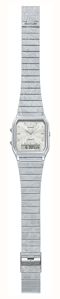 Casio Vintage X Liberty Limited Edition AQ-230 Series (29.8mm) Silver ...