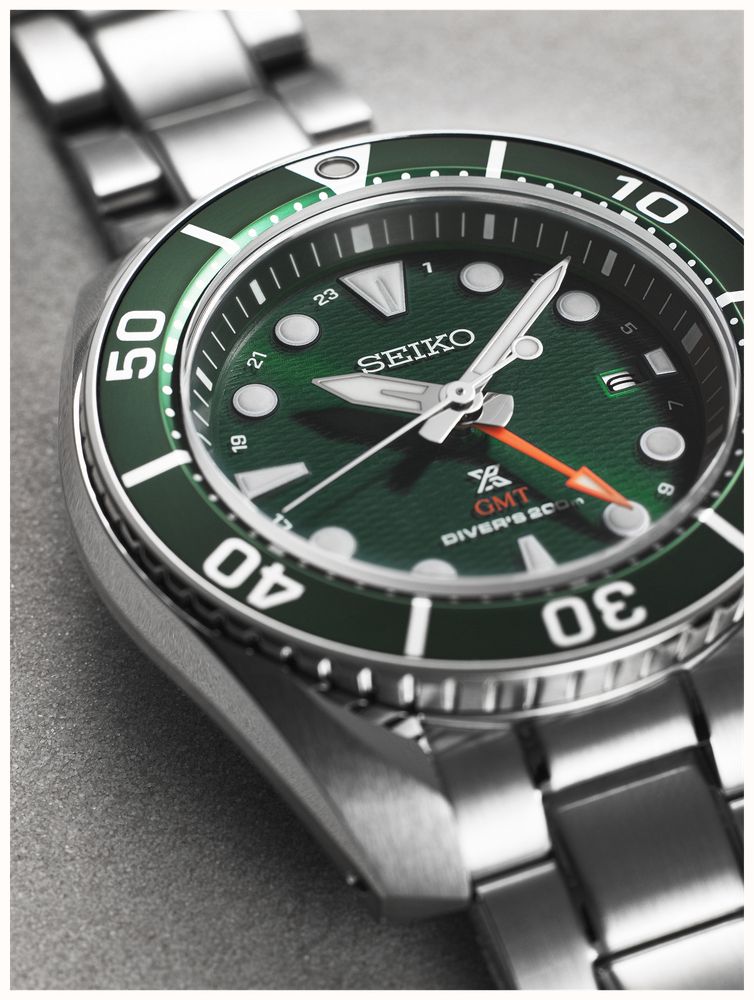 Seiko Prospex Seascape ‘SUMO’ Solar GMT Diver SFK003J1 - First Class ...