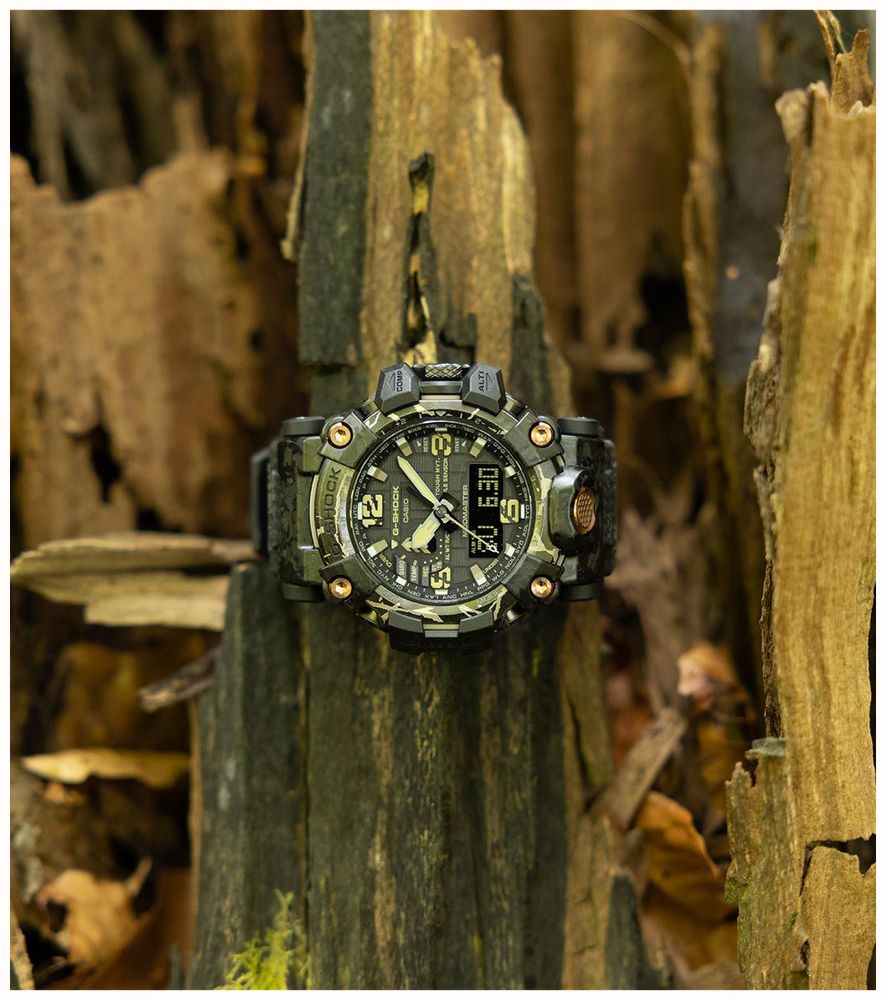 Casio G-Shock Cracked Mud Mudmaster Limited Edition - Forged Carbon GWG ...