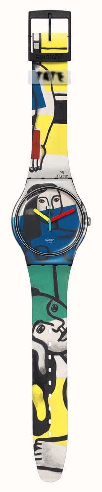 Swatch X Tate - LEGER'S TWO WOMEN HOLDING FLOWERS - Swatch Art Journey ...
