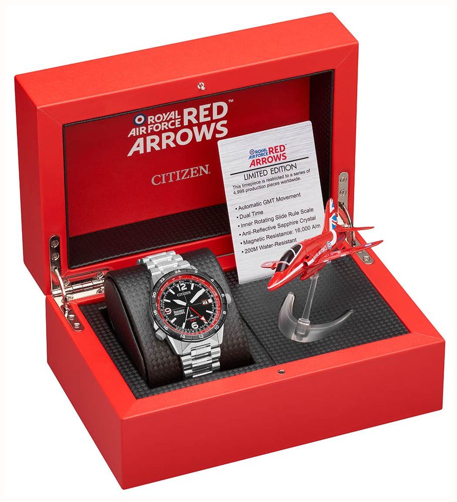 Citizen Red Arrows Limited Edition Promaster Automatic GMT (45mm) Black ...