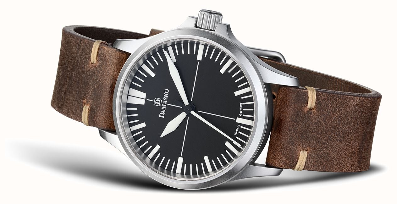Damasko Dk30 VINTAGE MOCHA LEATHER - First Class Watches™ JPN