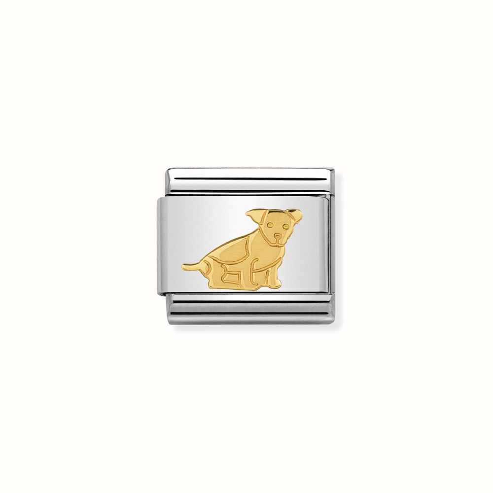 Nomination COMPOSABLE Classic ANIMALS (EARTH) In Stainless Steel With ...