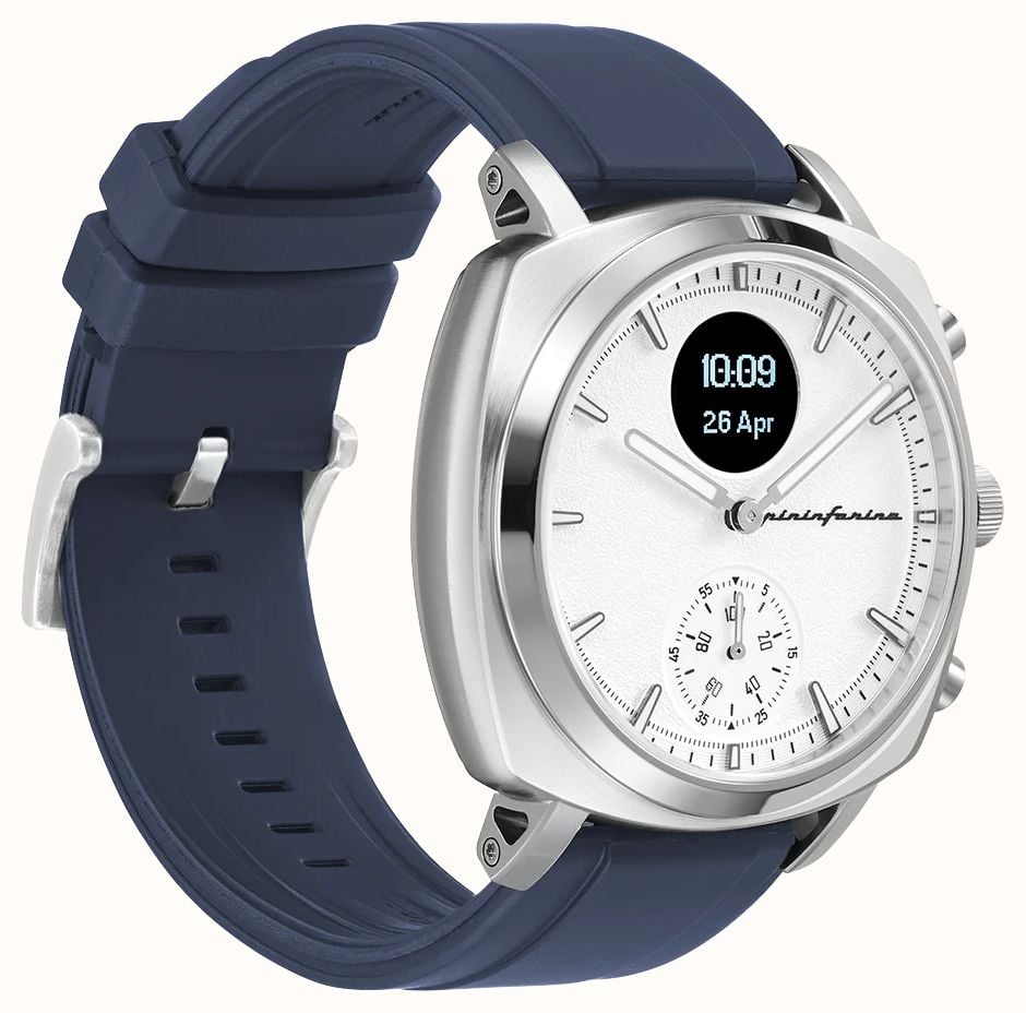 Pininfarina by Globics Senso Sport Hybrid Smartwatch (44mm) Moonlight ...