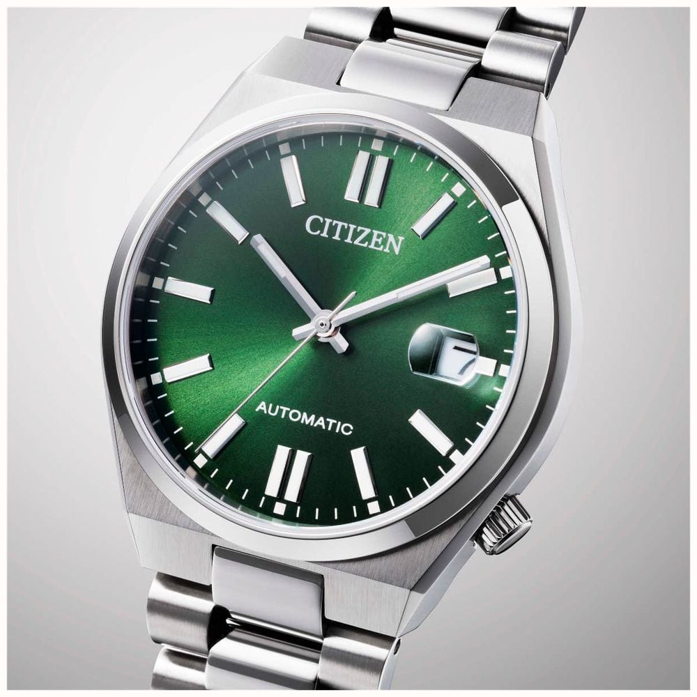 Citizen Tsuyosa Automatic (37mm) Sunray Green Dial / Stainless Steel ...