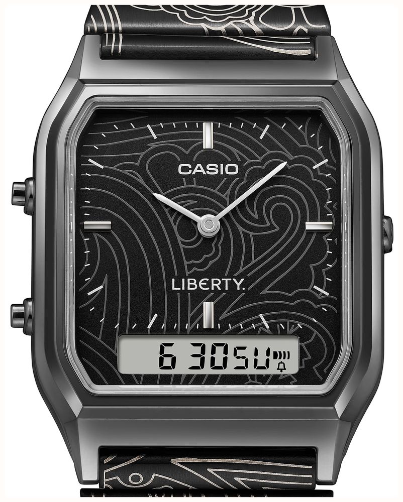 Casio Vintage X Liberty Limited Edition AQ-230 Series (29.8mm) Black ...