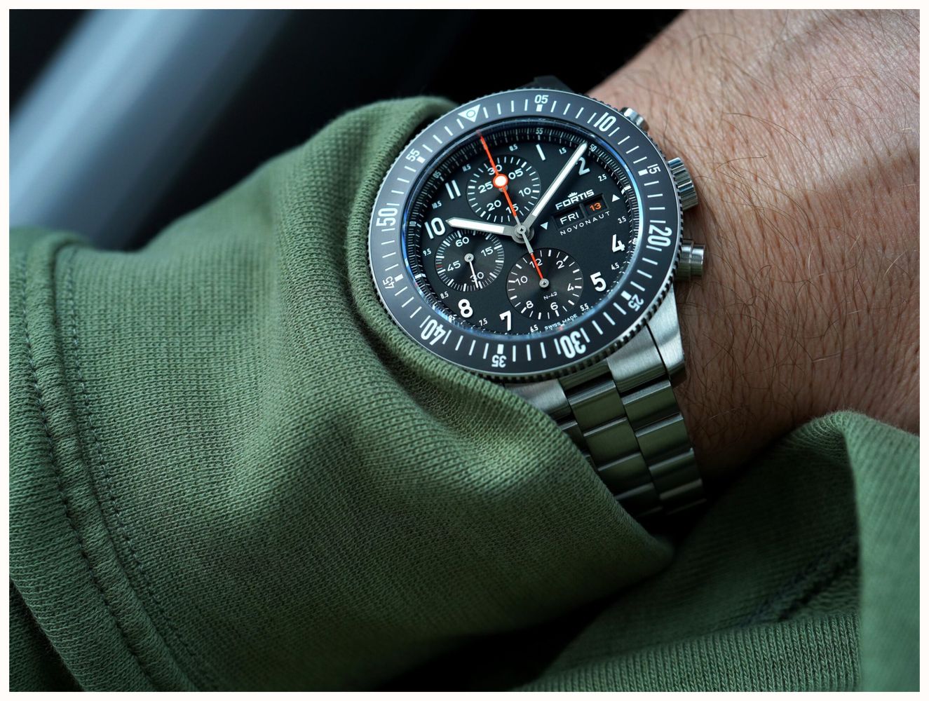 FORTIS Novonaut N-42 Stratosphere-Tested Manufacture Chronograph (42mm ...