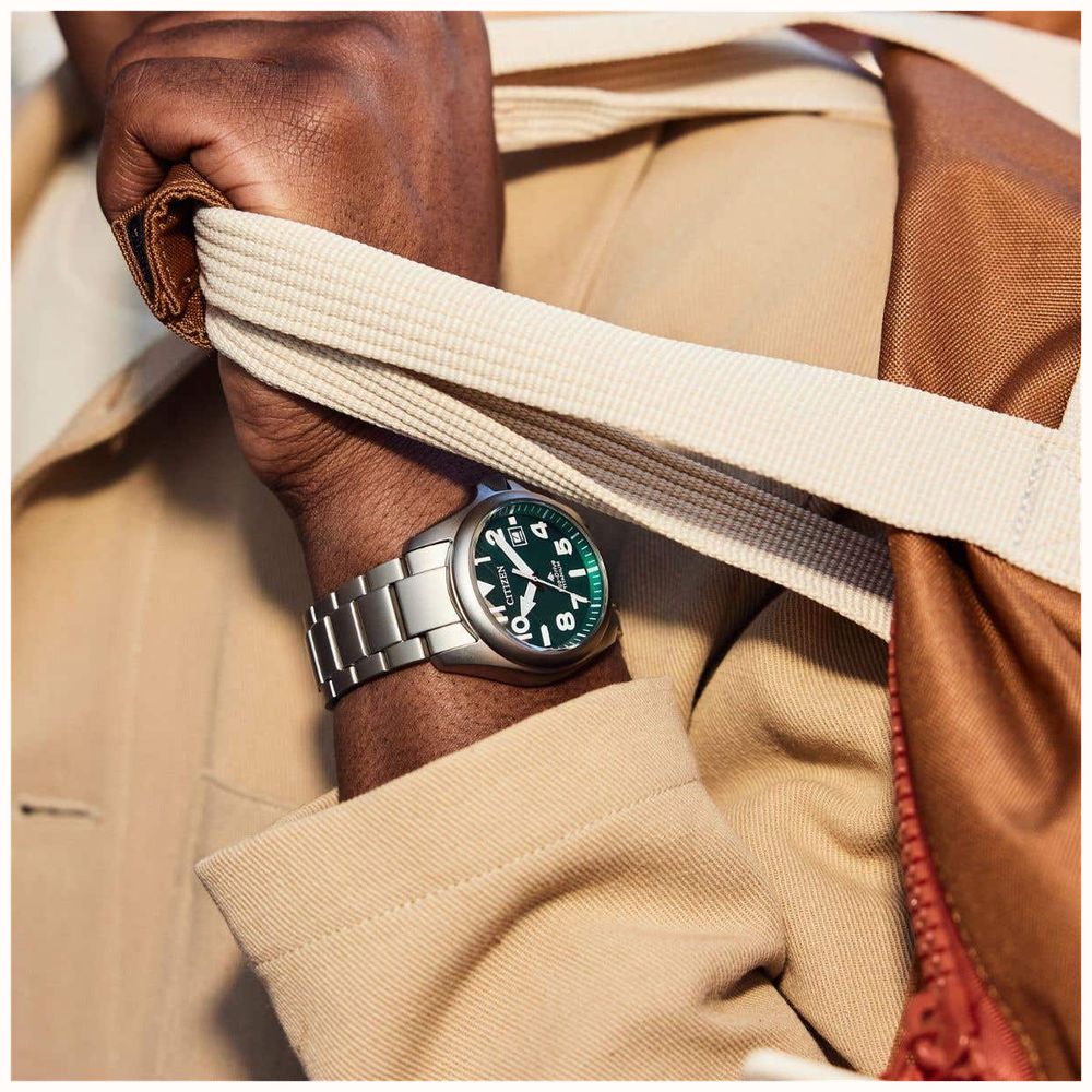 Citizen Promaster Resistente Eco-drive (41 Mm) Esfera Verde / Brazalete ...