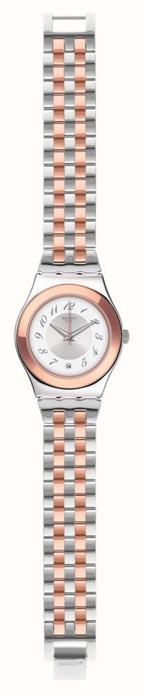 Swatch Midimix (33 Mm) Silber-weißes Zifferblatt / Zweifarbiges ...