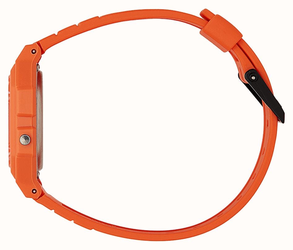 Casio Vintage F-91W (35.2mm) Digital Dial / Orange Resin F-91WC-4A2EF ...