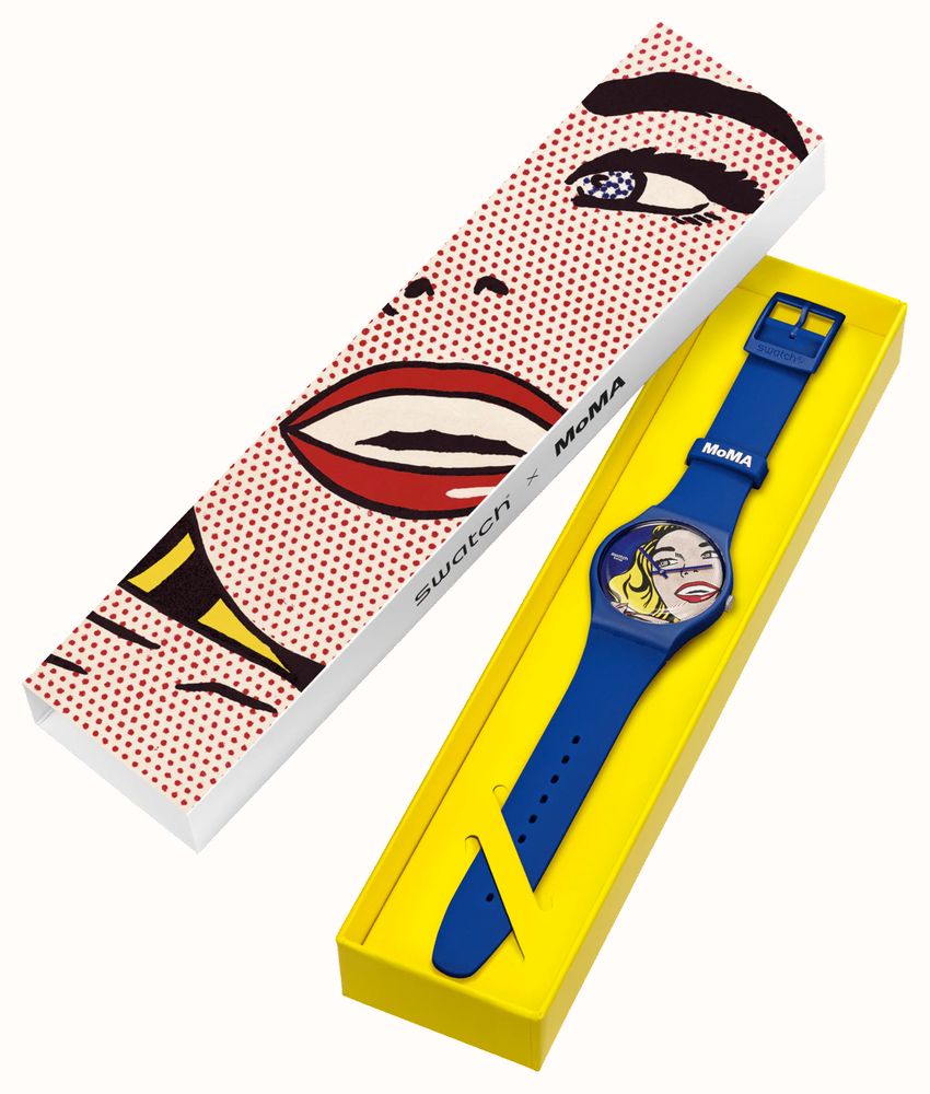 Swatch X Moma – Girl Von Roy Lichtenstein, Die Uhr – Swatch Art Journey ...