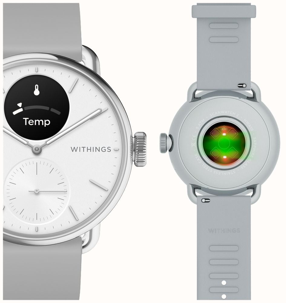 Withings Scanwatch 2 - ECG 付きハイブリッド HWA10-MODEL 2-ALL-INT - First Class ...