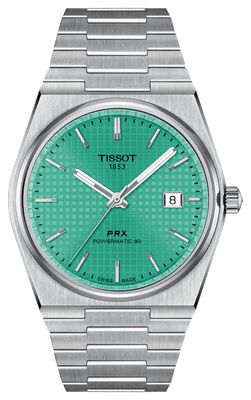 Tissot PRX Powermatic 80 (40mm) Green Dial / Stainless Steel Bracelet ...