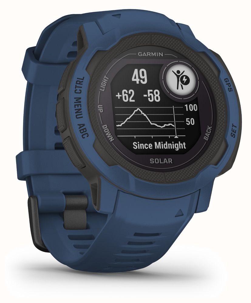 Garmin Correa Silicona Instinct 2 Azul Marea Solar 010-02627-06 - First ...