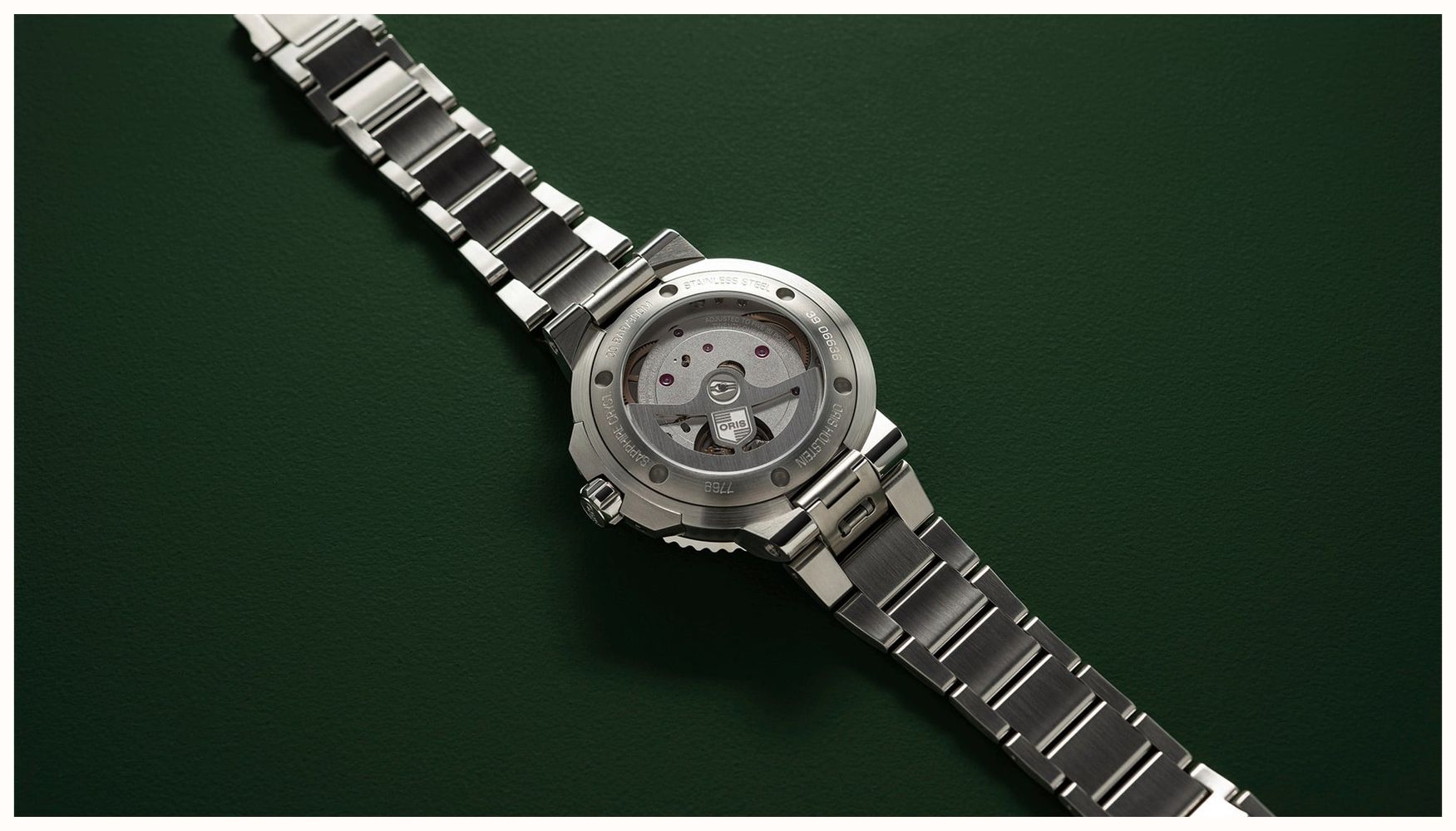 ORIS Aquis Date Calibre 400 Automatic (41.5mm) Green Dial / 01 400 7769 4157-07 8 22 09PEB ...