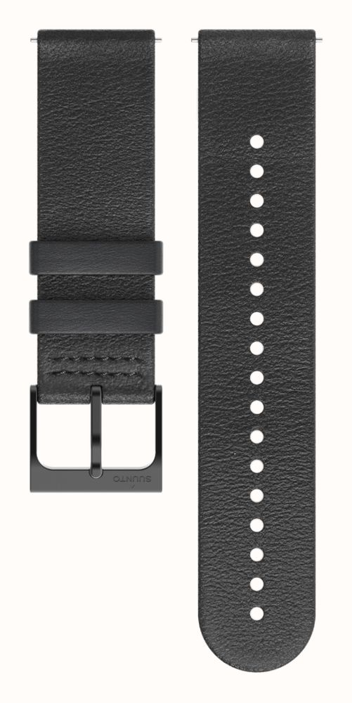 Suunto Urban 6 Premium-Lederarmband, Komplett Schwarz – 22 Mm (m) – Nur ...