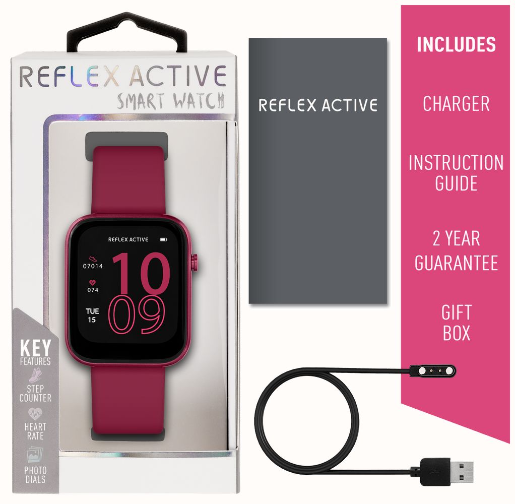Reflex Active Series 12 Multi-Function Smartwatch (38mm) Digital Dial ...