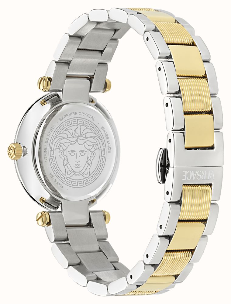 Versace Reve (35毫米) 银色表盘/双色不锈钢表链 VE8B00724 - First Class Watches™ CHN