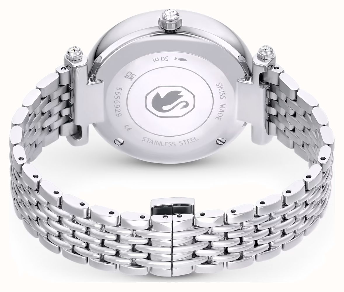 Swarovski Crystalline Wonder (35mm) Silver Dial / Stainless Steel ...