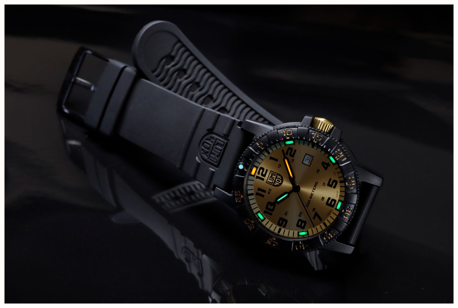 Luminox 海龟巨人0320系列|金色表盘 XS.0325.GP - First Class Watches™ CHN