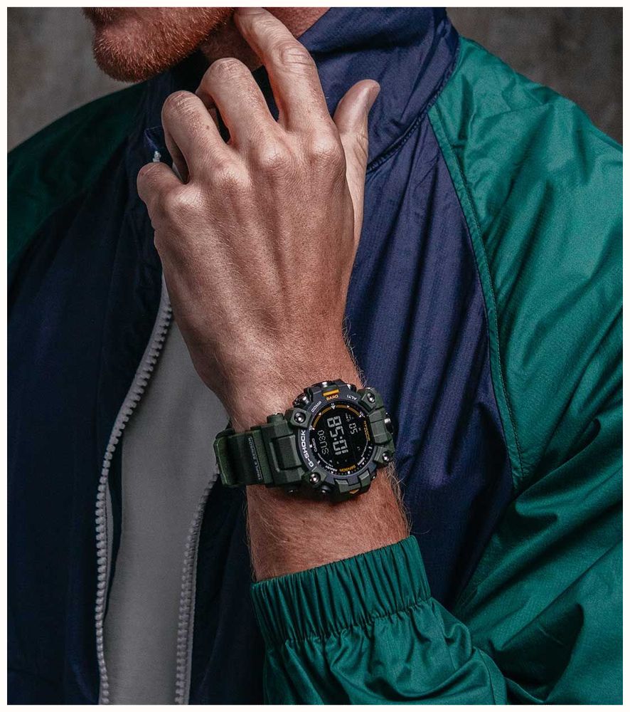 Casio G-Shock Mudman GW-9500 Tough Solar - Military Green GW-9500-3ER ...