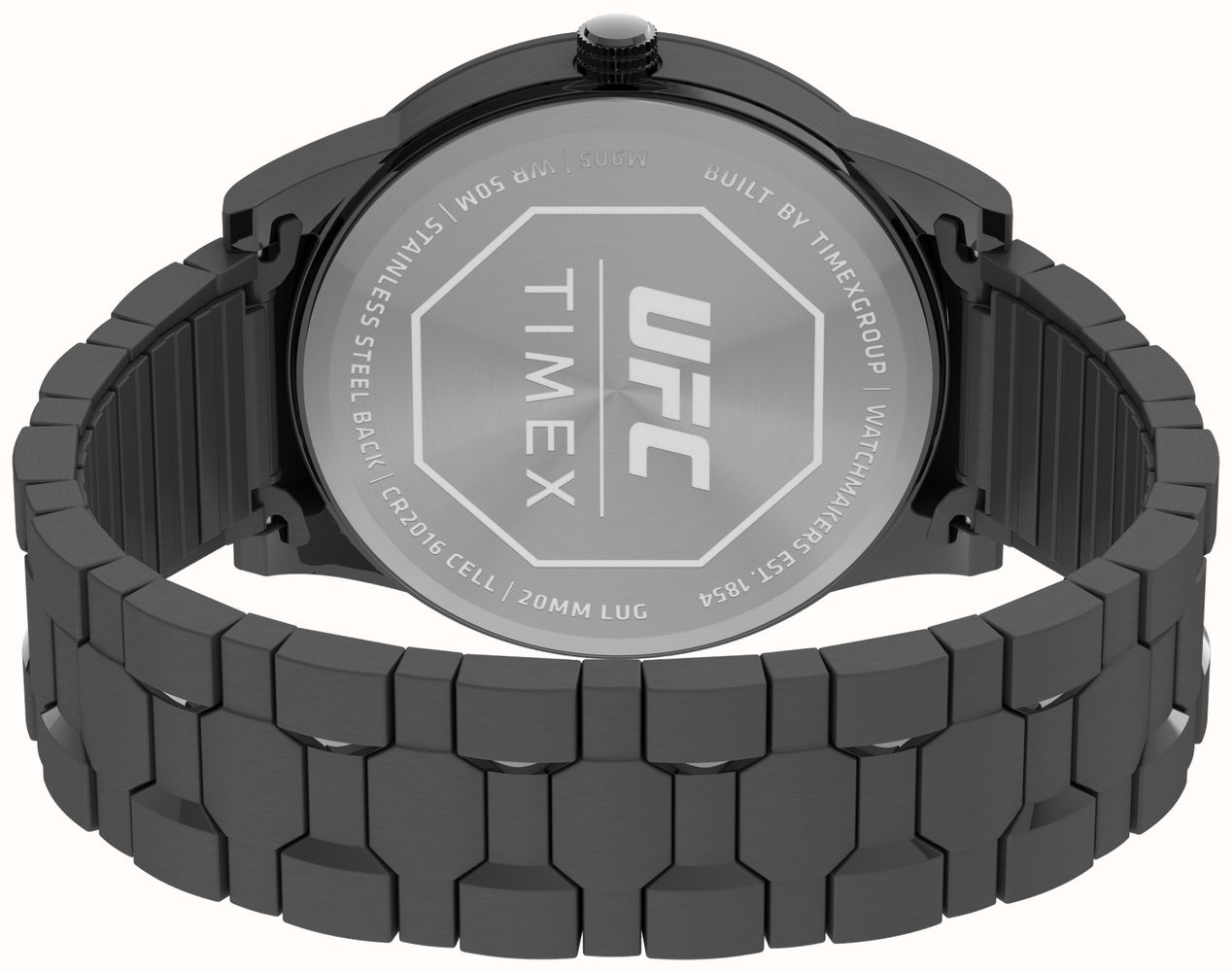 Timex x UFC Legend Gunmetal PVD Stainless Steel TW2V56200 - First Class ...