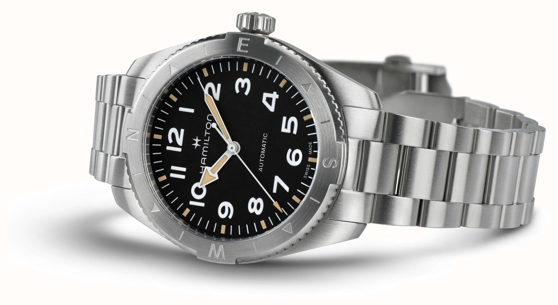 Hamilton Автоматический (41 мм) цвета хаки, черный H70315130 - First ...