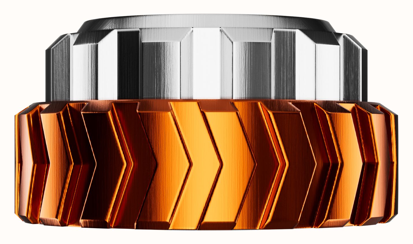 TSAR BOMBA Reactor Series Automatic (44mm) Silver & Orange Dial ...