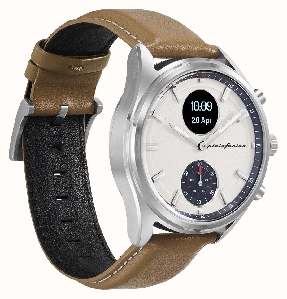 Pininfarina by Globics Sintesi 混合智能手表 (44 毫米) PMH03B-01 - First Class ...