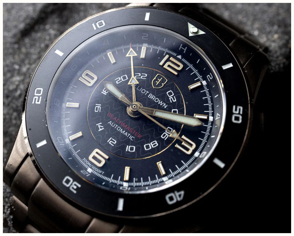 Elliot Brown Beachmaster Professional Automatic GMT Limited Edition ...