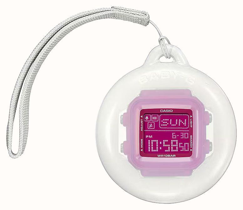 Casio G-SHOCK BABY-G + PLUS Series Digital Watch & Case Holder Set ...